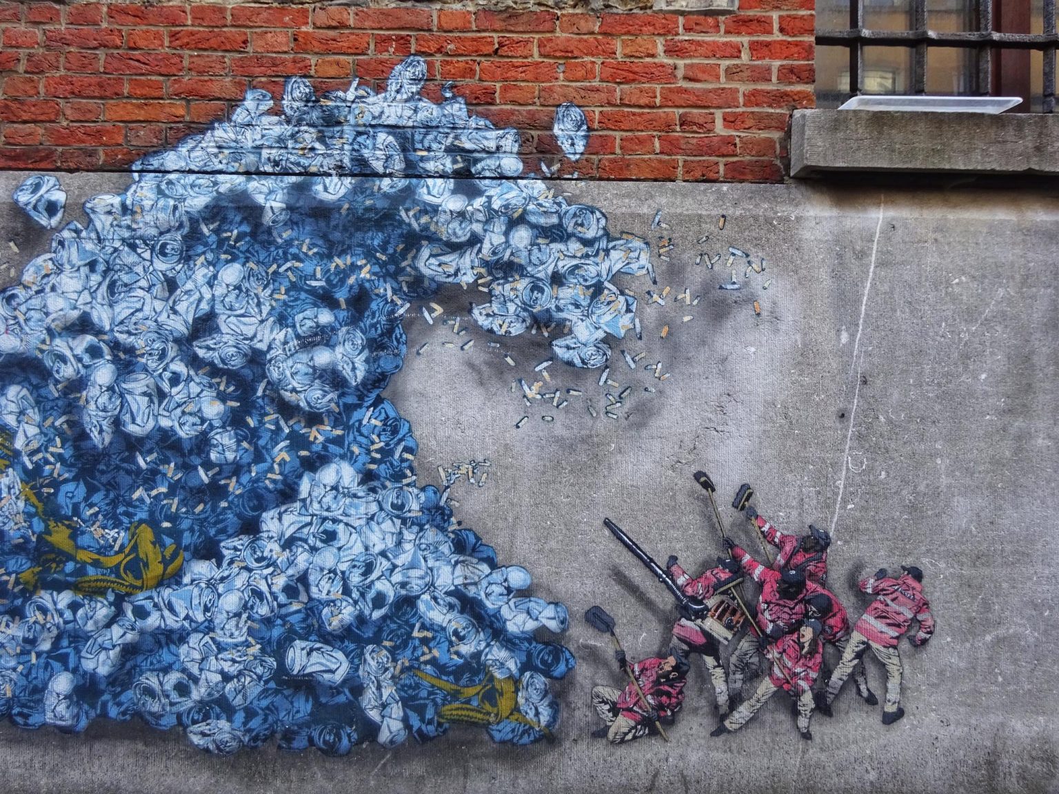 The 4 hidden garbage men murals of Brussels – Wandermust